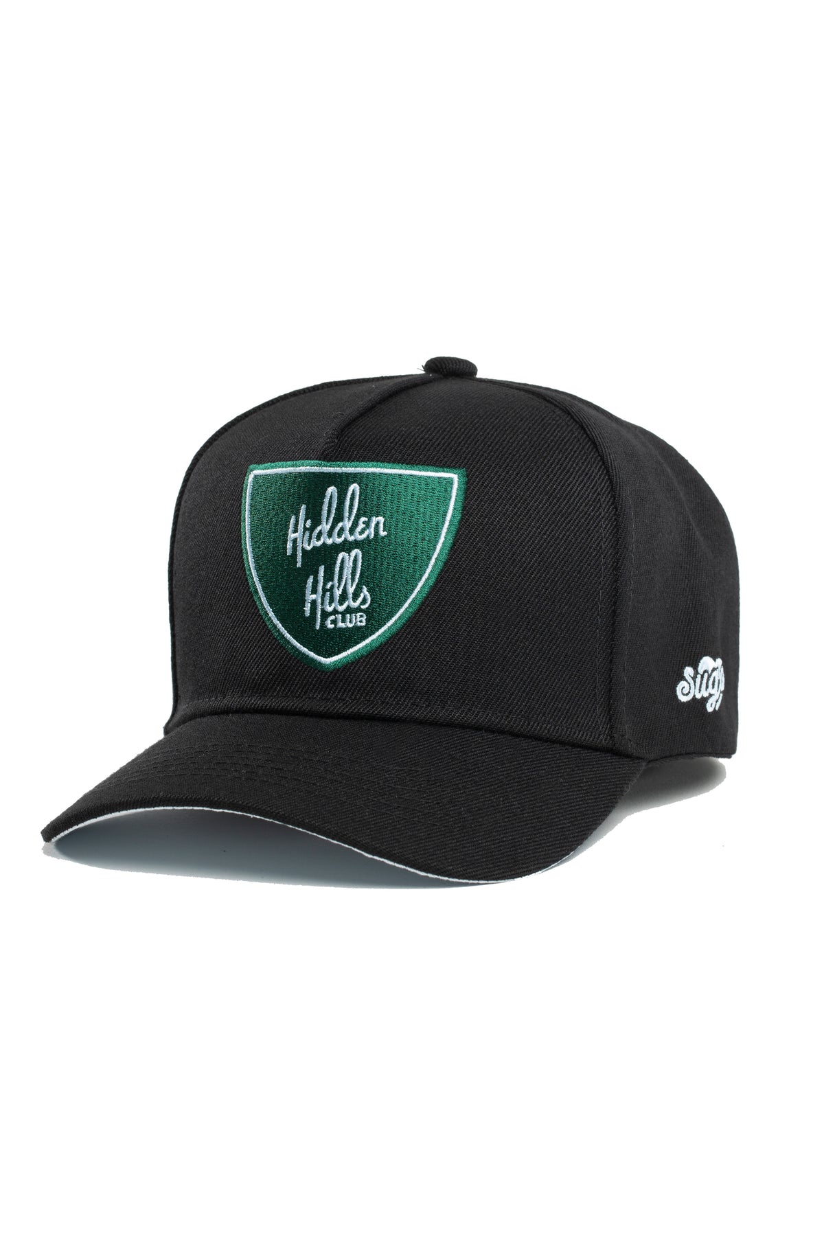 Black - Green Shield Rizz Hat